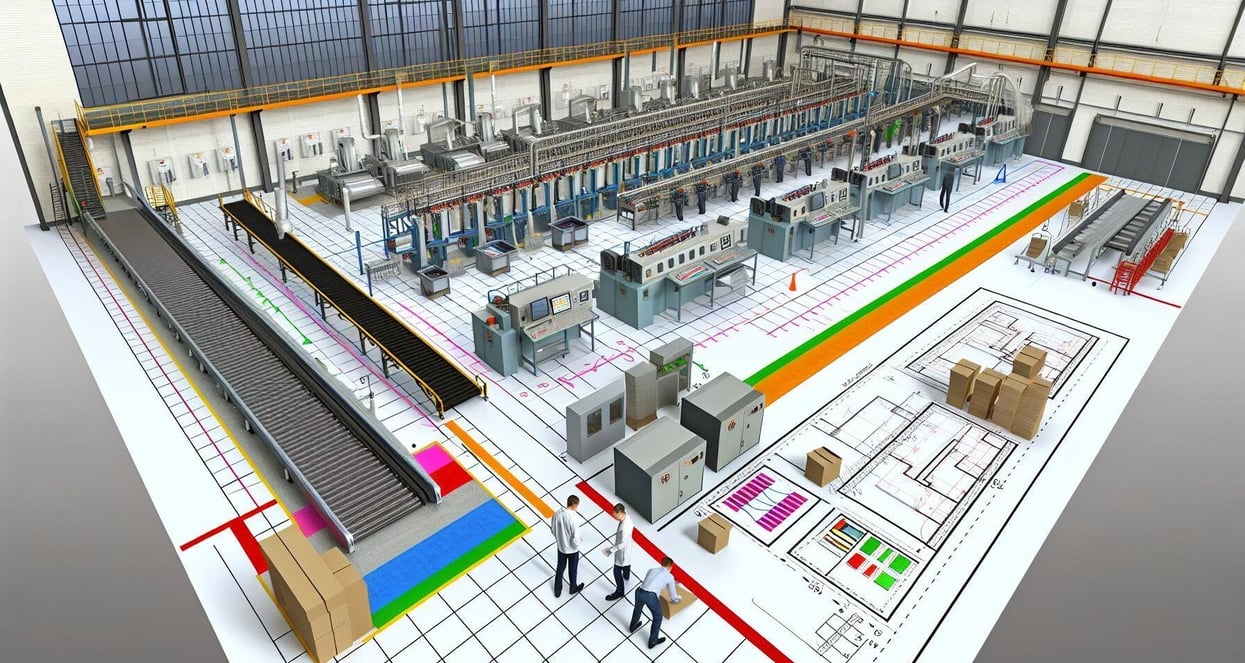 Optimized Production Line Layout Using Ai Simulations